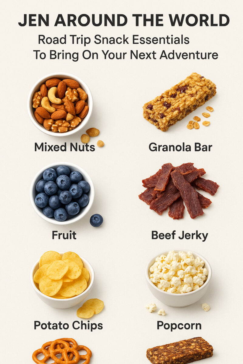 Road Trip Snacks To Bring On Your Next Adventure