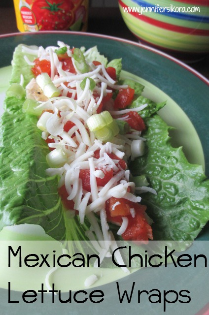 Mexican Chicken Lettuce Wraps - Jen Around the World