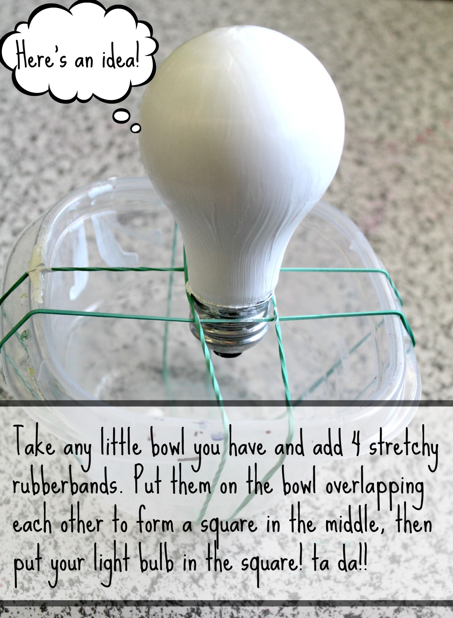 How to Make Light Bulb Christmas Ornaments - Jen Around the World