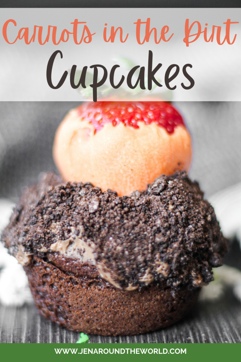 Carrots in the Dirt Cupcake