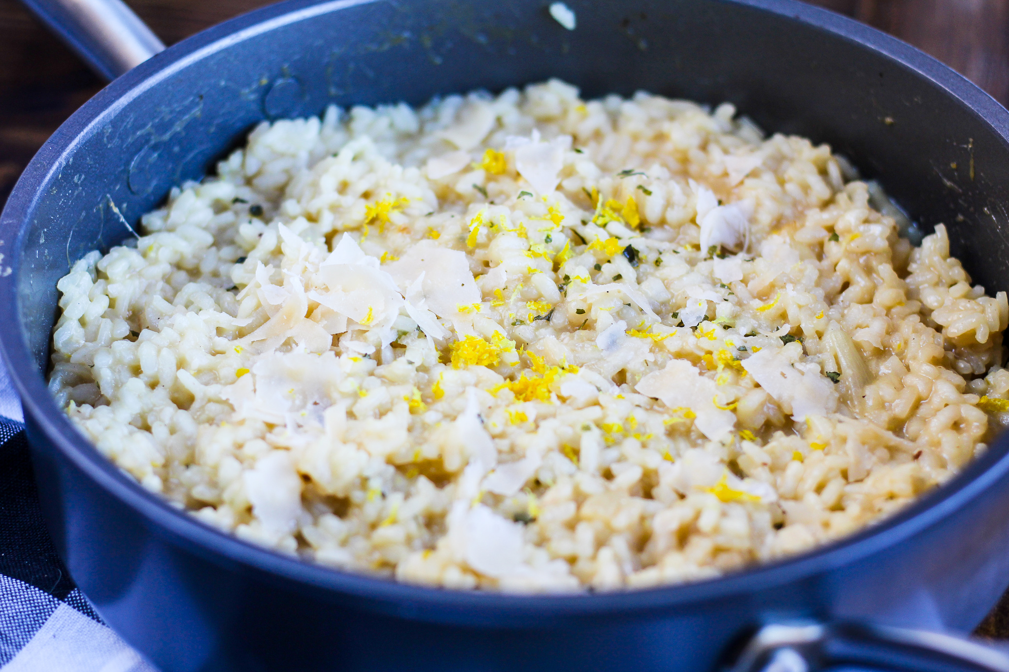 Creamy Lemon Risotto - Jen Around the World