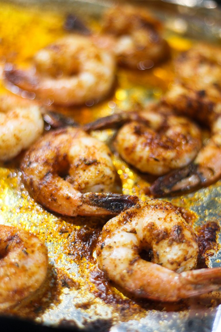 15 Minute Grilled Cajun Shrimp- Jen Around the World