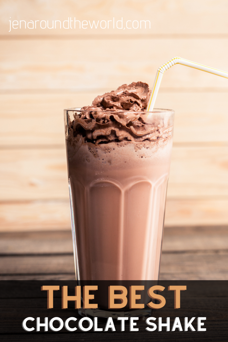 The Best Homemade Chocolate Shake Ever - Jen Around the World