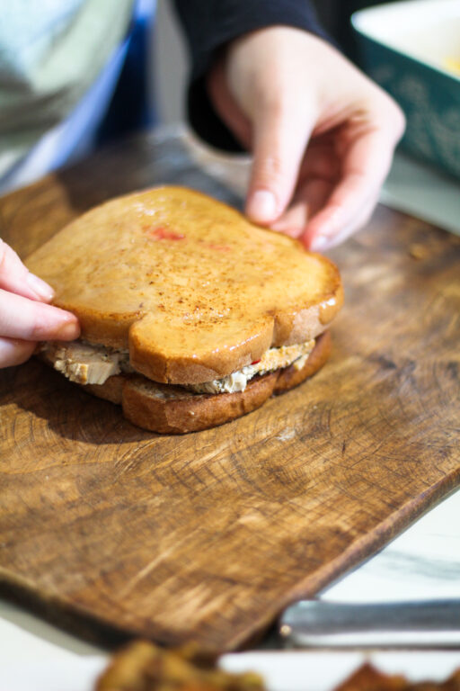 Moist Maker Friends Thanksgiving Leftovers Sandwich