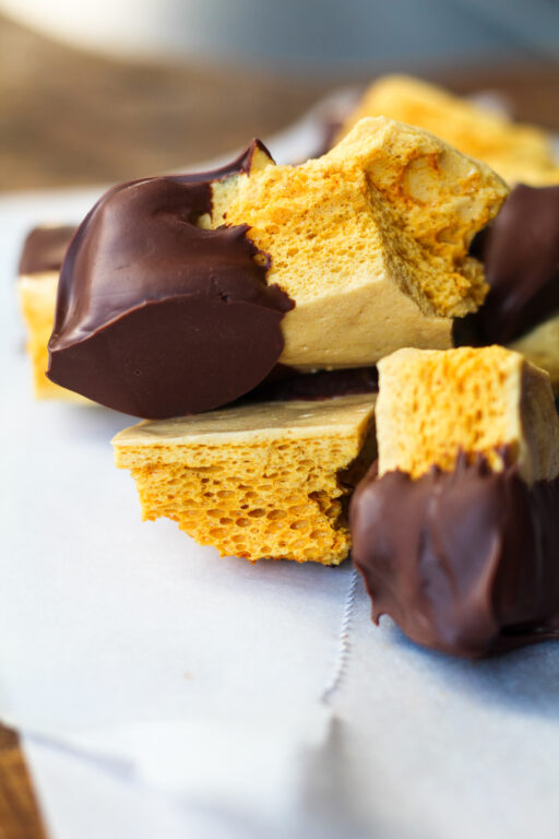 Old-Fashioned Honeycomb Candy - Perfect Crispy Bite