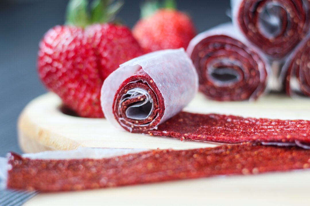 Strawberry Fruit Leather - Jen Around the World