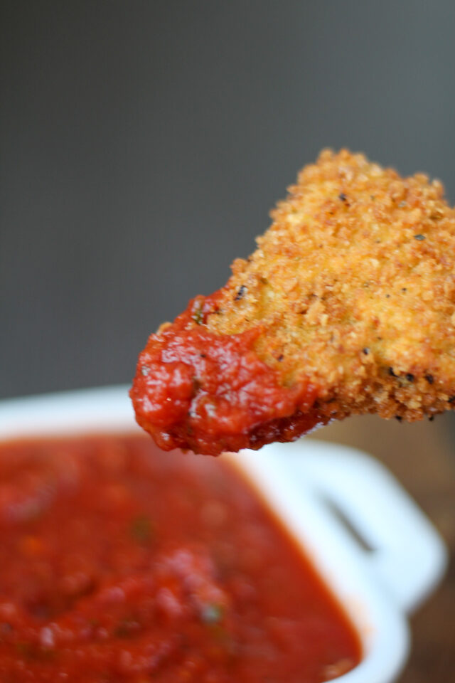 Pepper Jack Cheese Wedges With Homemade Marinara