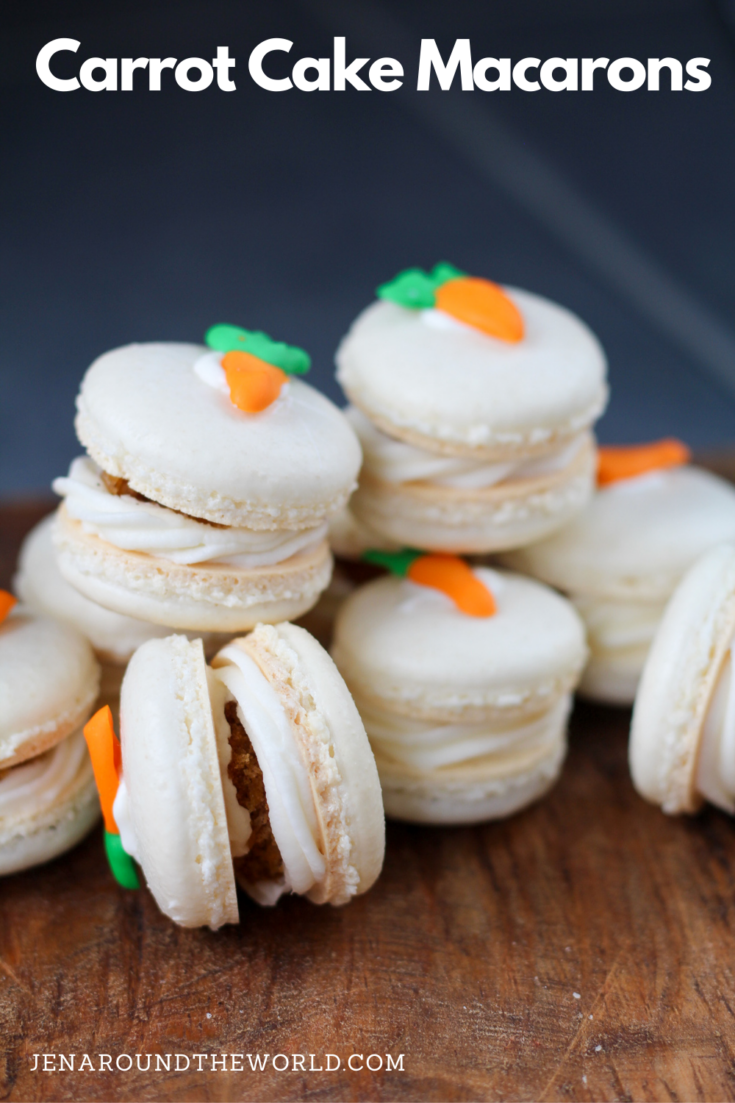 Carrot Cake Macarons