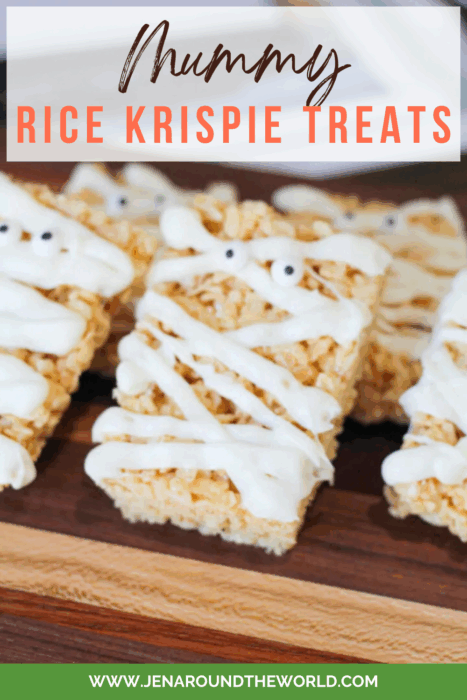 Mummy Rice Krispie Treats