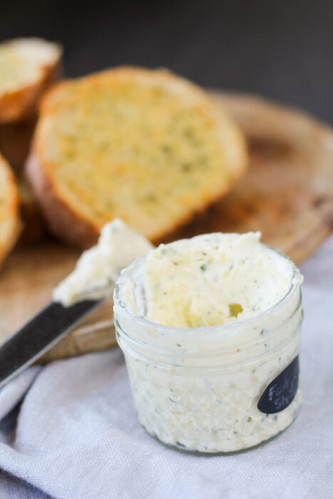 How to Make Homemade Garlic Butter - Jen Around the World