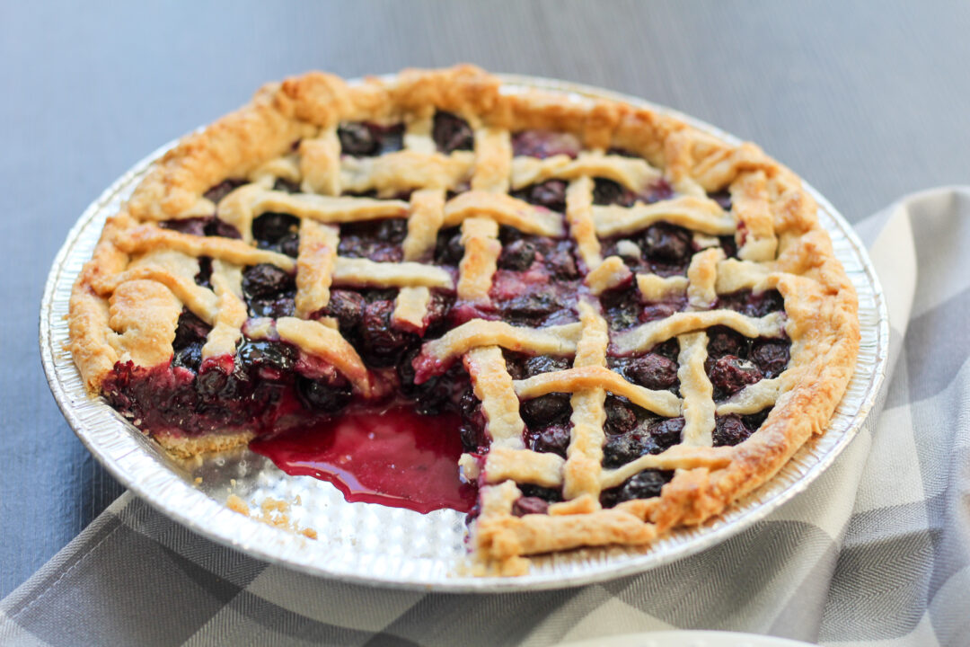 The Best Blueberry Pie - Jen Around the World