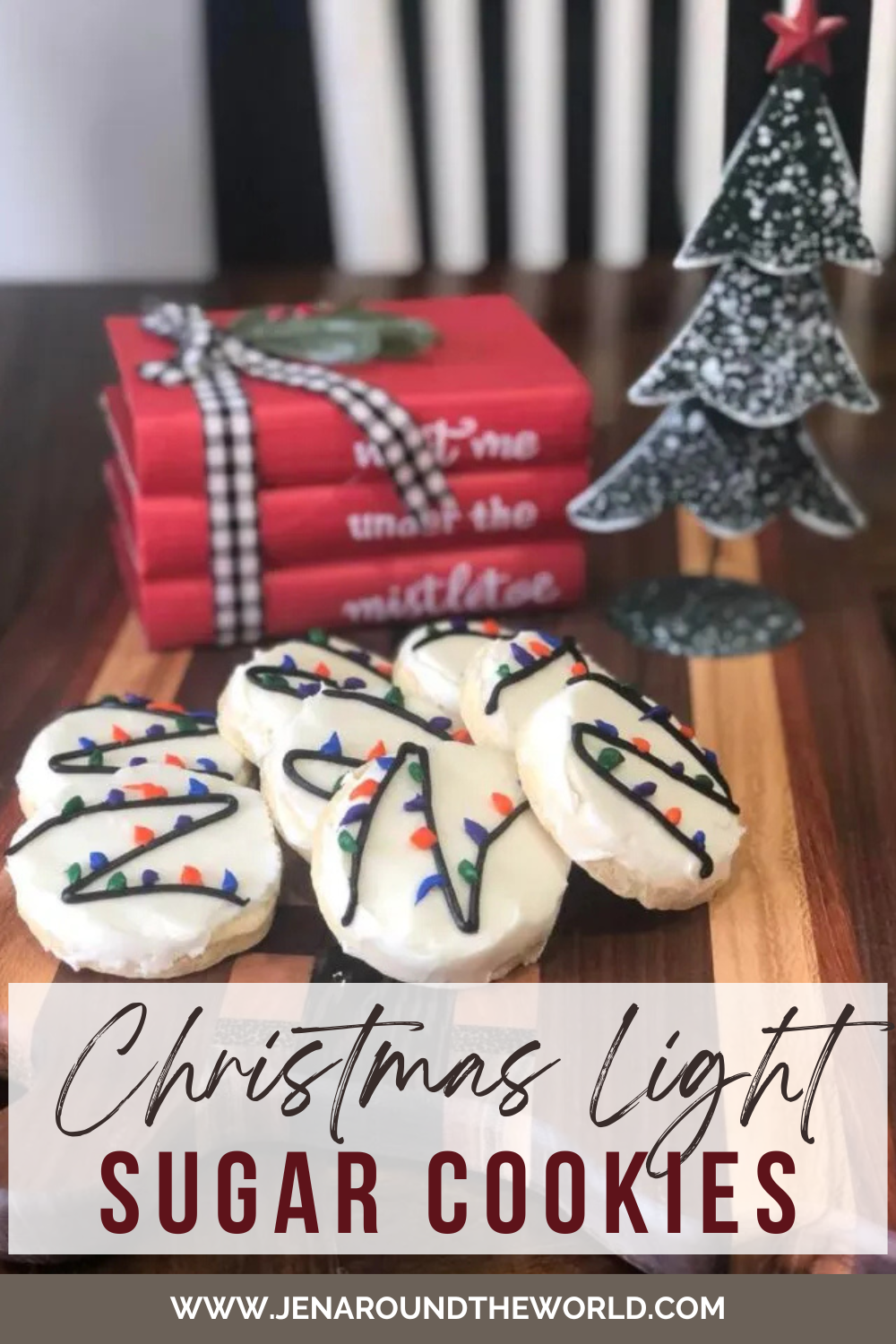 Christmas Light Sugar Cookies
