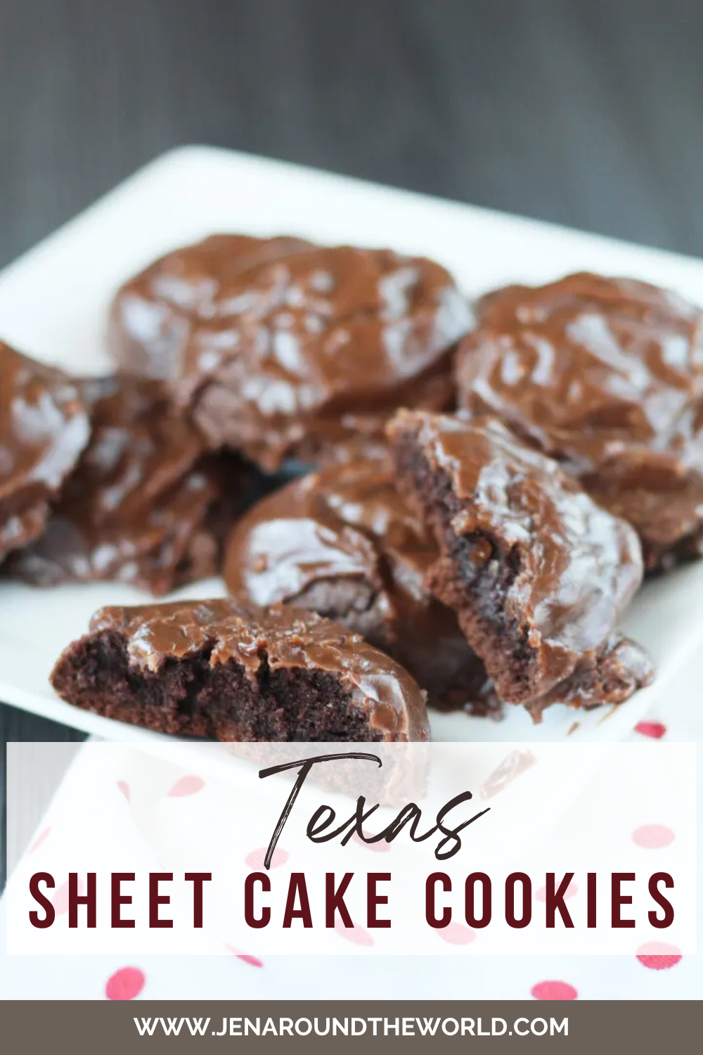 Texas Sheet Cake Cookies