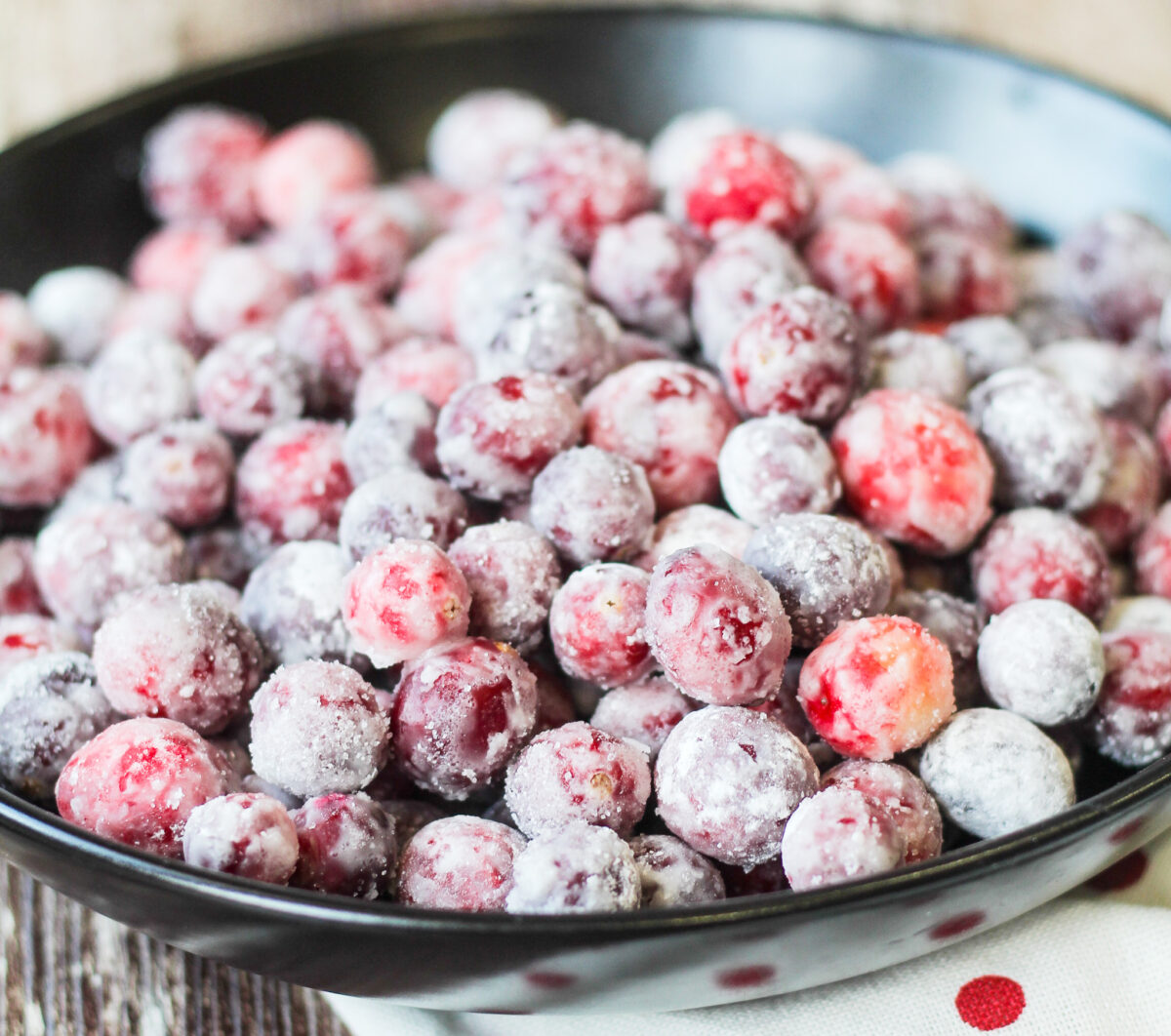 Best Sugared Cranberries
