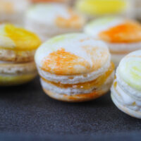 Mango Macarons - Jen Around the World