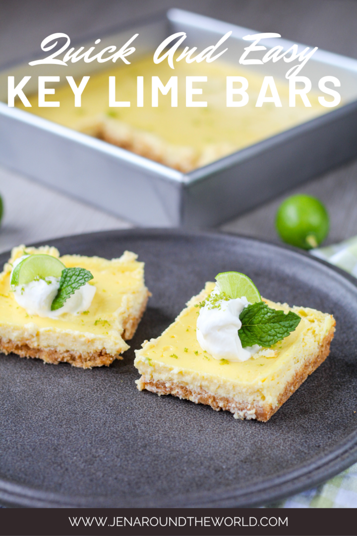 Key Lime Bars - Jen Around the World
