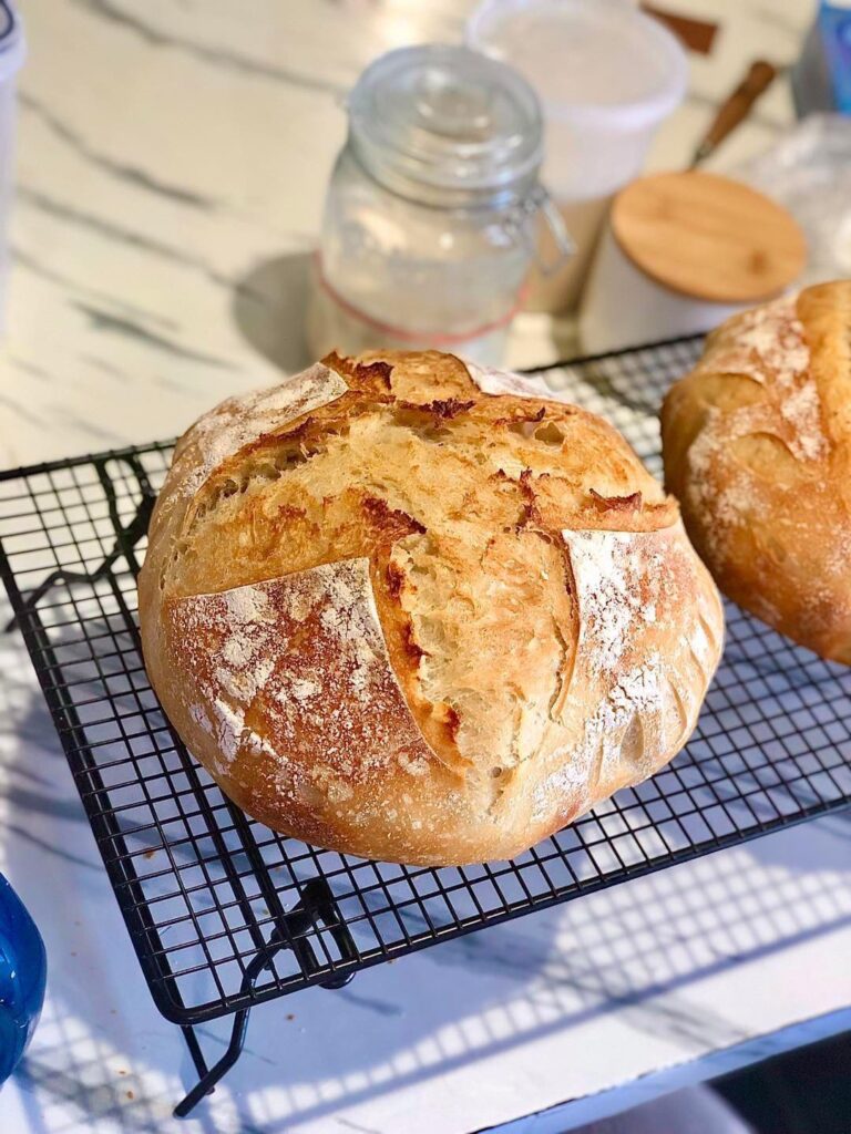How to Make A Sourdough Artisan Loaf with only 3 Ingredients