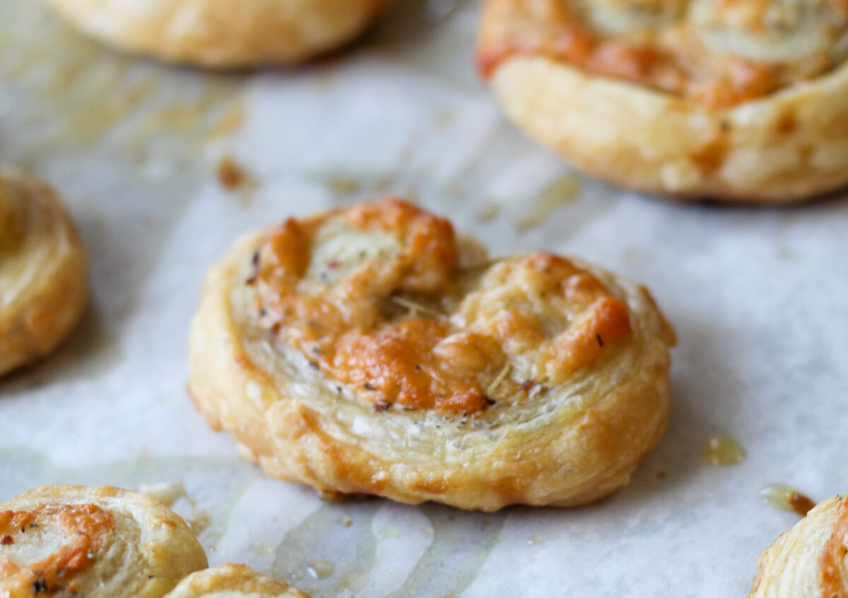 How to Make Cheesy Garlic French Palmiers - Jen Around the World