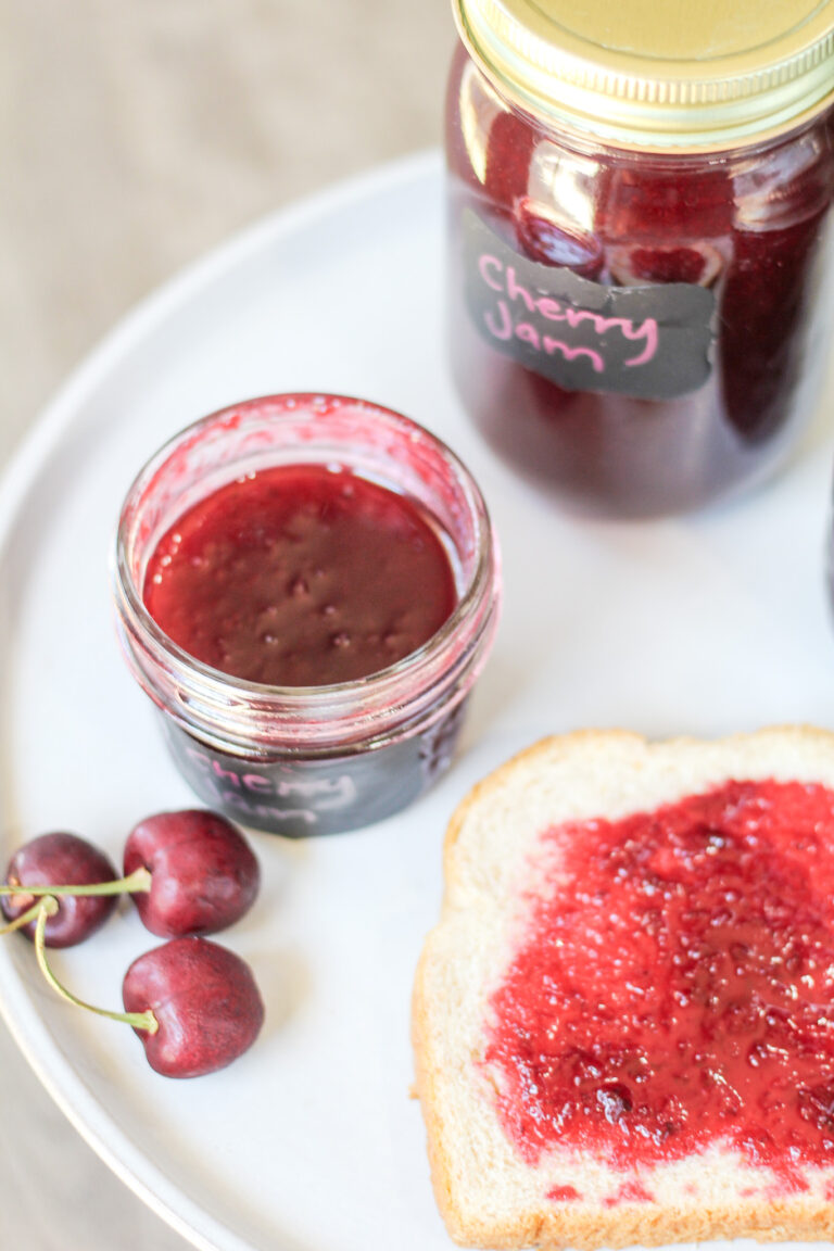Easy Homemade Cherry Jam - Jen Around the World