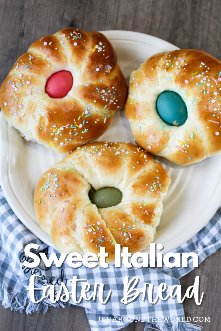 Sweet Italian Easter Bread - Jen Around the World