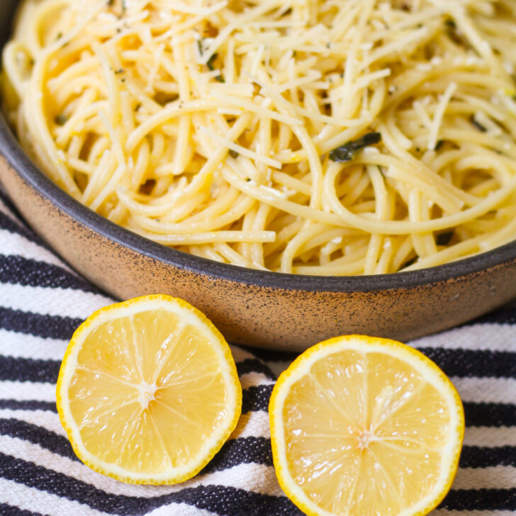 Giada's Lemon Spaghetti - Jen Around the World