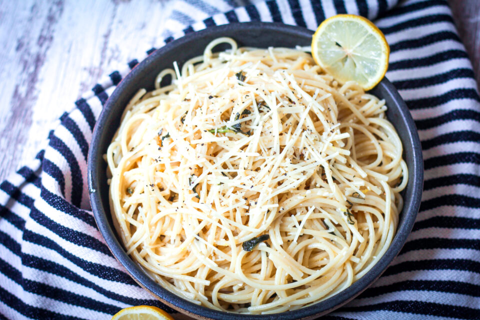 Giada's Lemon Spaghetti - Jen Around the World