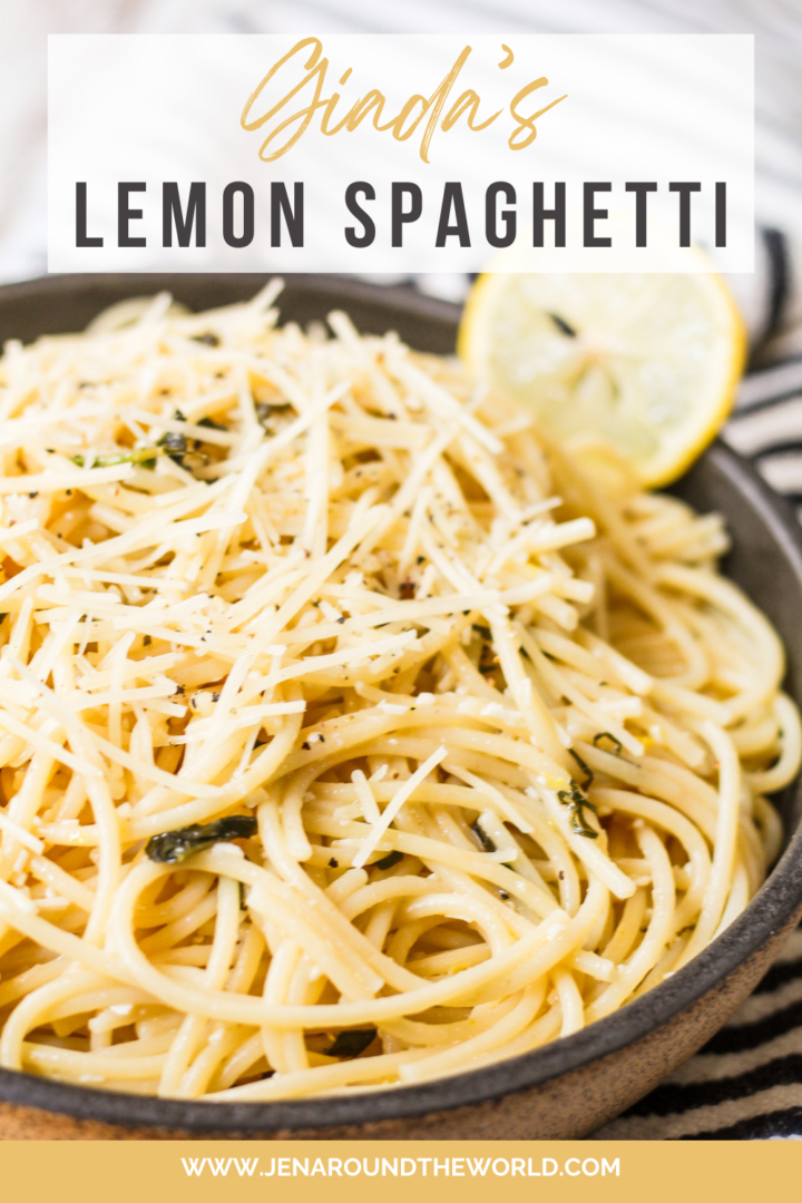 Giada's Lemon Spaghetti - Jen Around the World