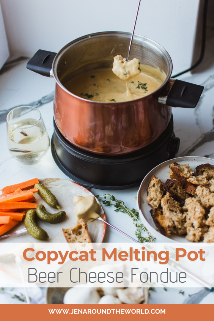 Copycat Melting Pot Beer Cheese Fondue