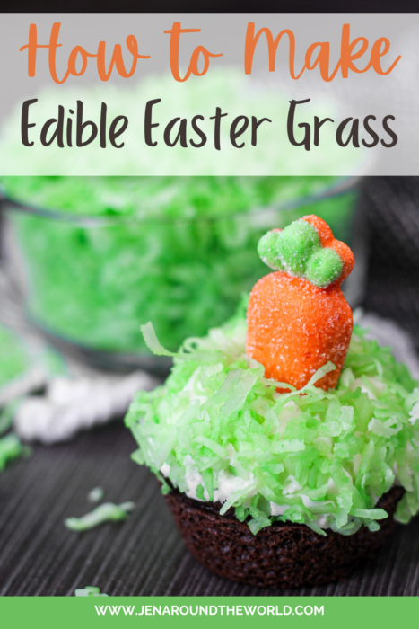 How to Make Edible Easter Grass