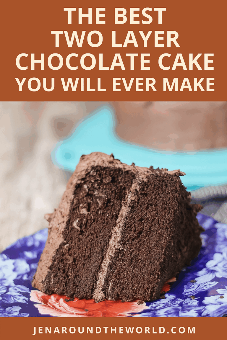 The Best Two-Layer Chocolate Cake