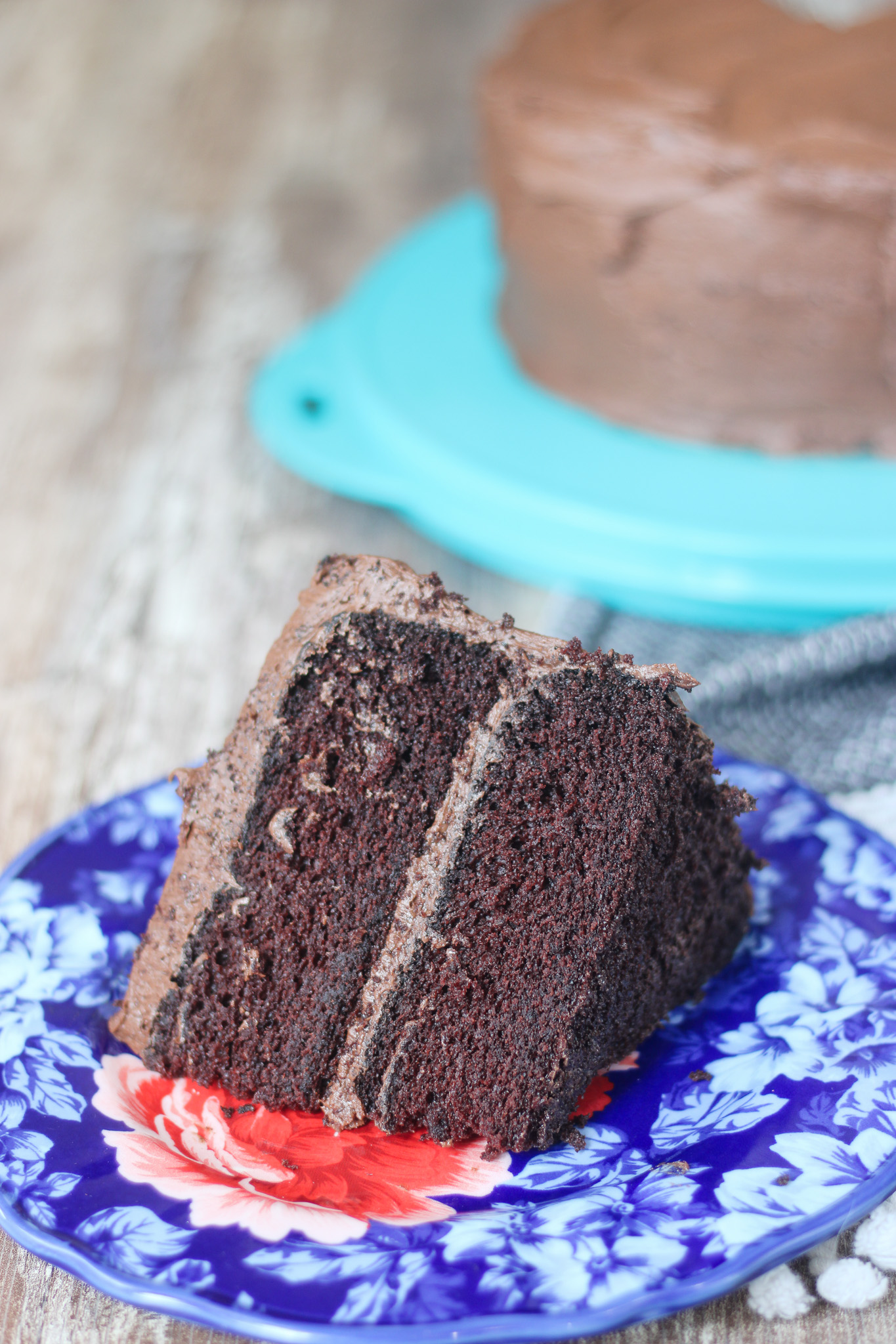 The Best Two-Layer Chocolate Cake