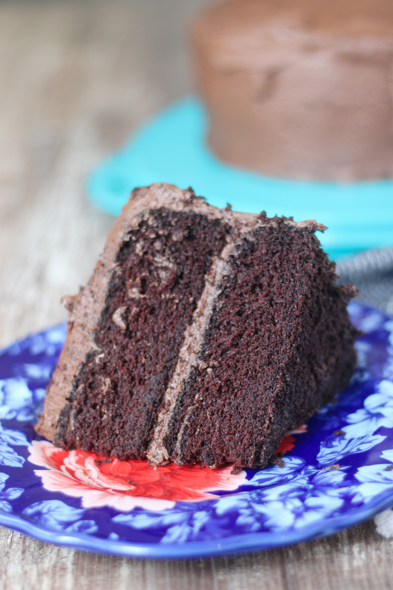 The Best Two-Layer Chocolate Cake