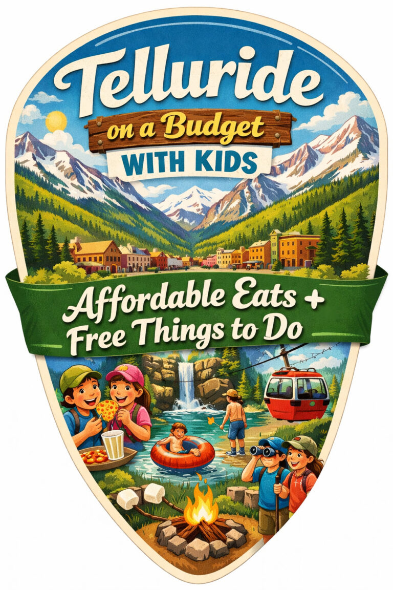 Telluride on a Budget with Kids - What to See and Do