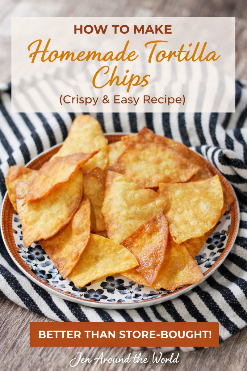 How to Make Homemade Tortilla Chips