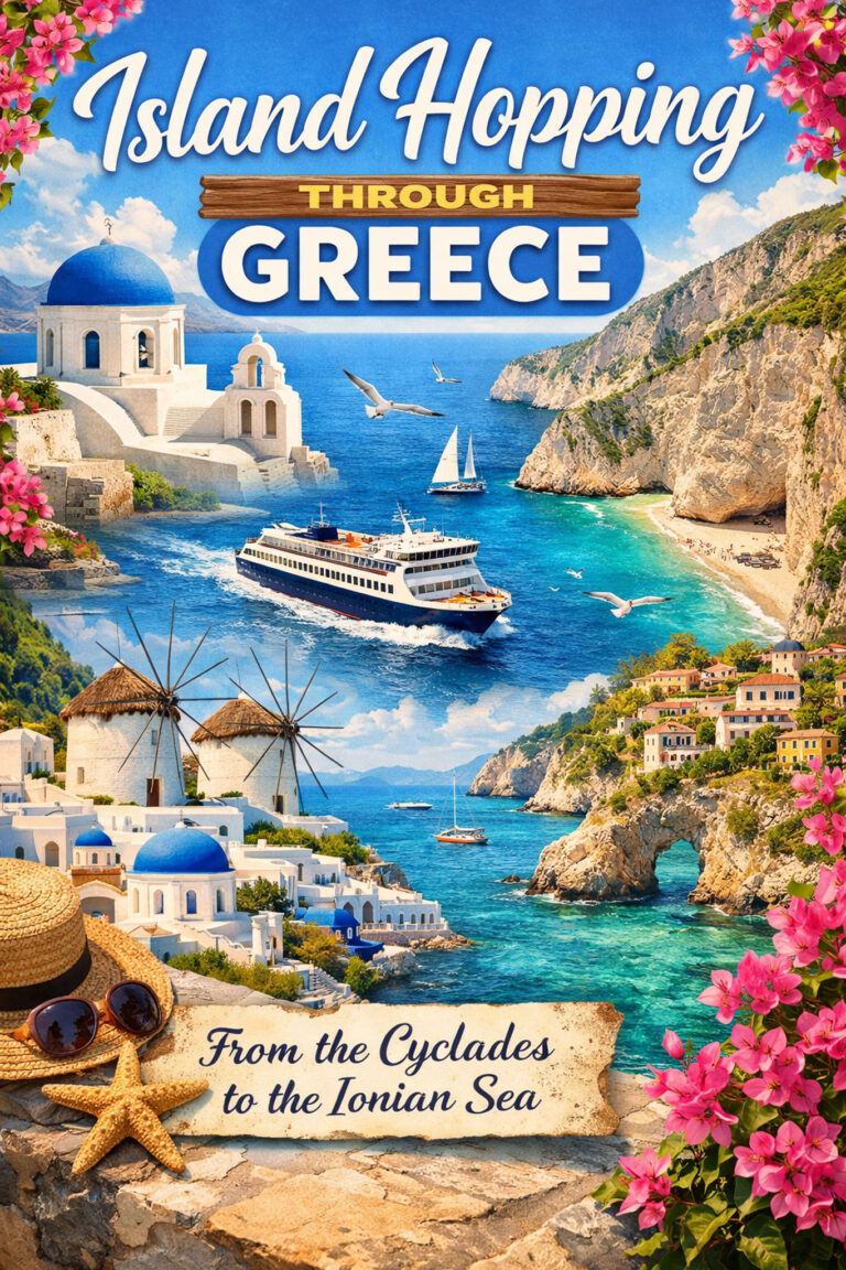 Island Hopping Through Greece - From the Cyclades to the Ionian Sea ...